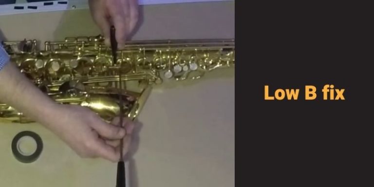 How to fix leaky low notes on sax - McGill Music Sax School Online