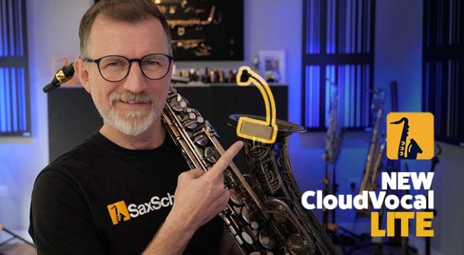 Cloudvocal LITE Wireless Sax Mic - McGill Music Sax School Online