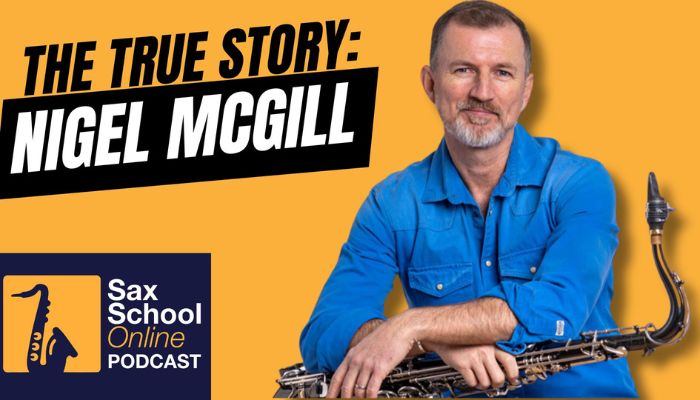 Meet Nigel Sax School Online Founder - McGill Music Sax School Online