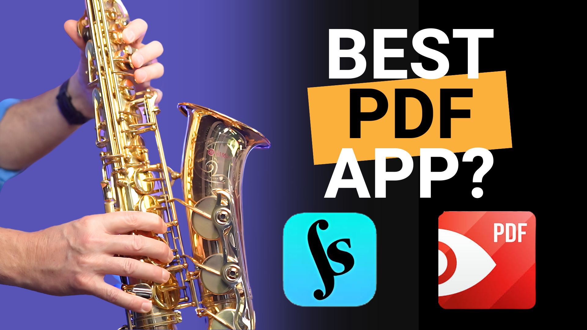 Best PDF Music Apps for Saxophone Players - McGill Music Sax School Online