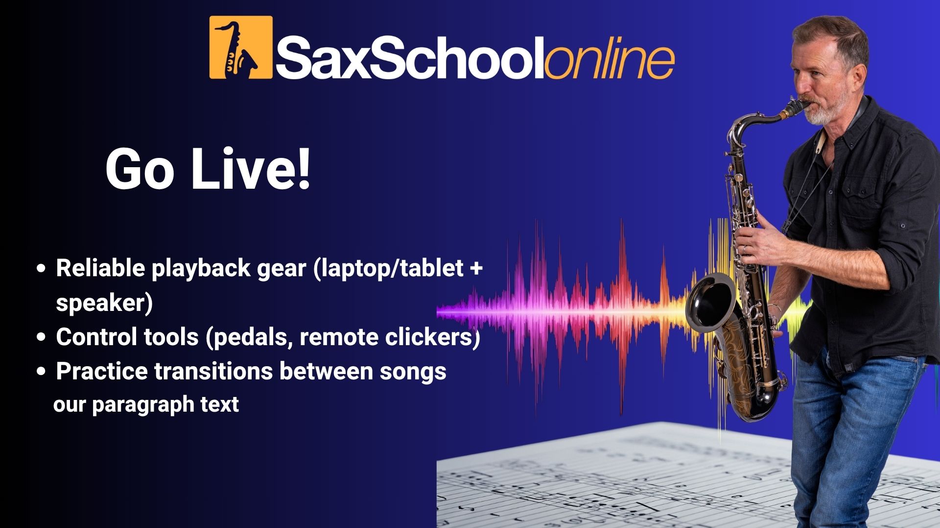 Best Backing Track Sites for Sax Players - McGill Music Sax School Online